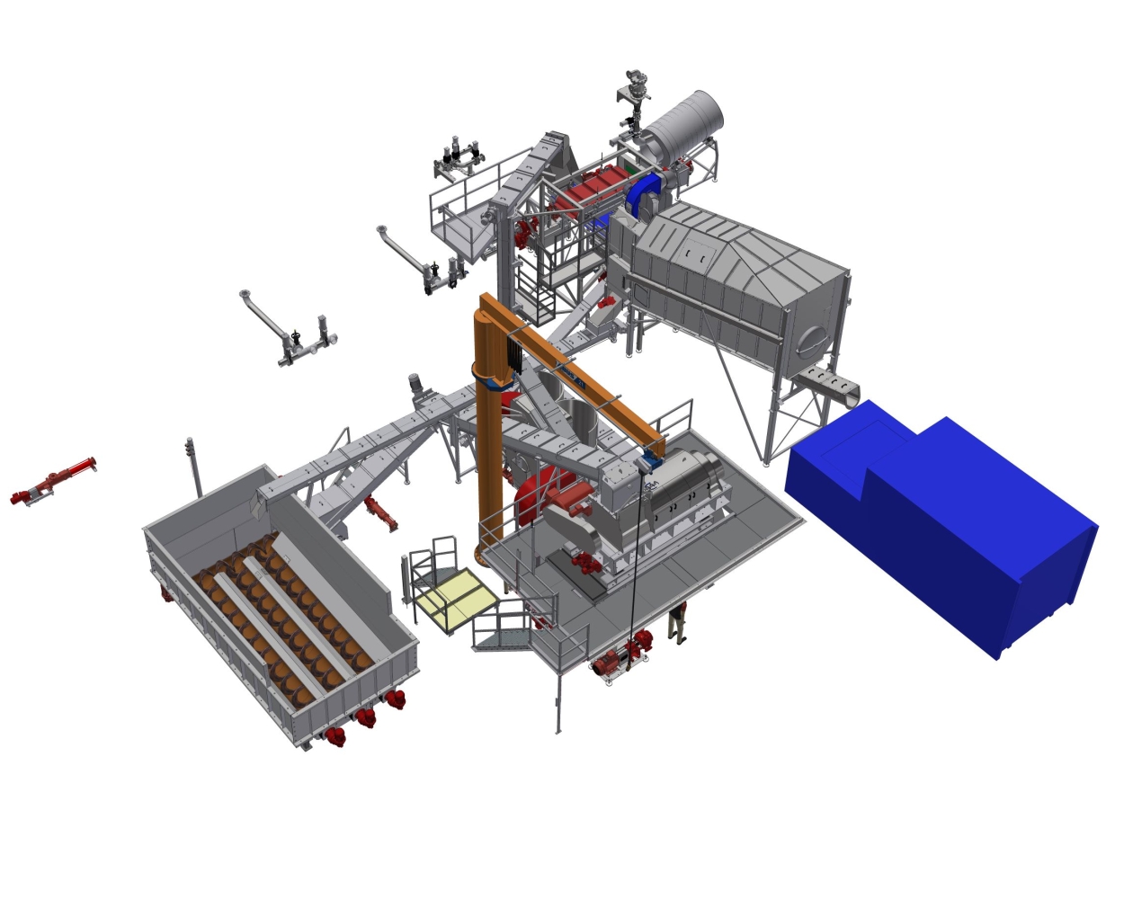 Turn-key installation France for fermenting clean organic stream | Smicon